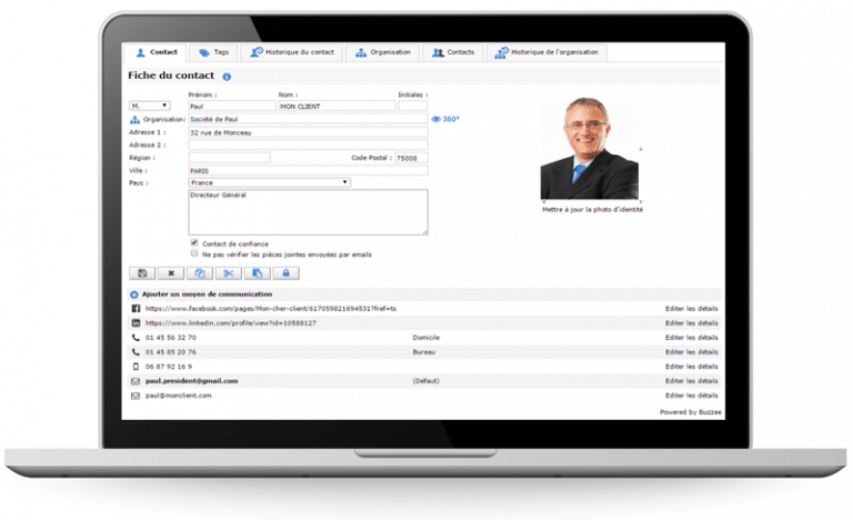Logiciel CRM pour simplifier la gestion de vos clients et contacts